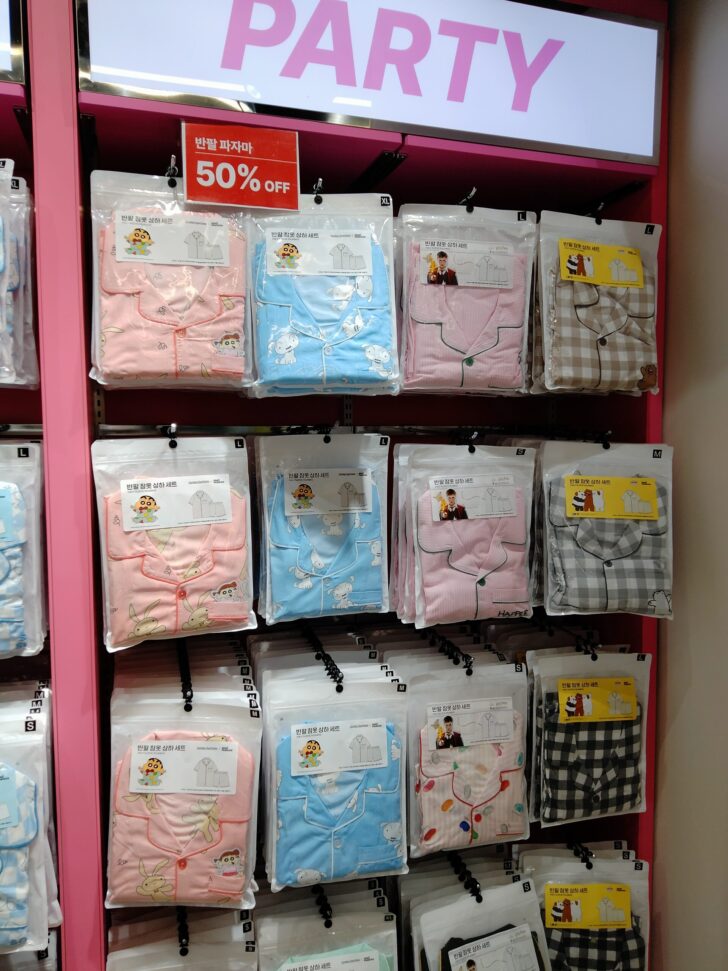 韓国のユニクロ!?SPAOで韓国限定コラボパジャマをGETしよう! - 旅好きがお届けするおすすめ情報